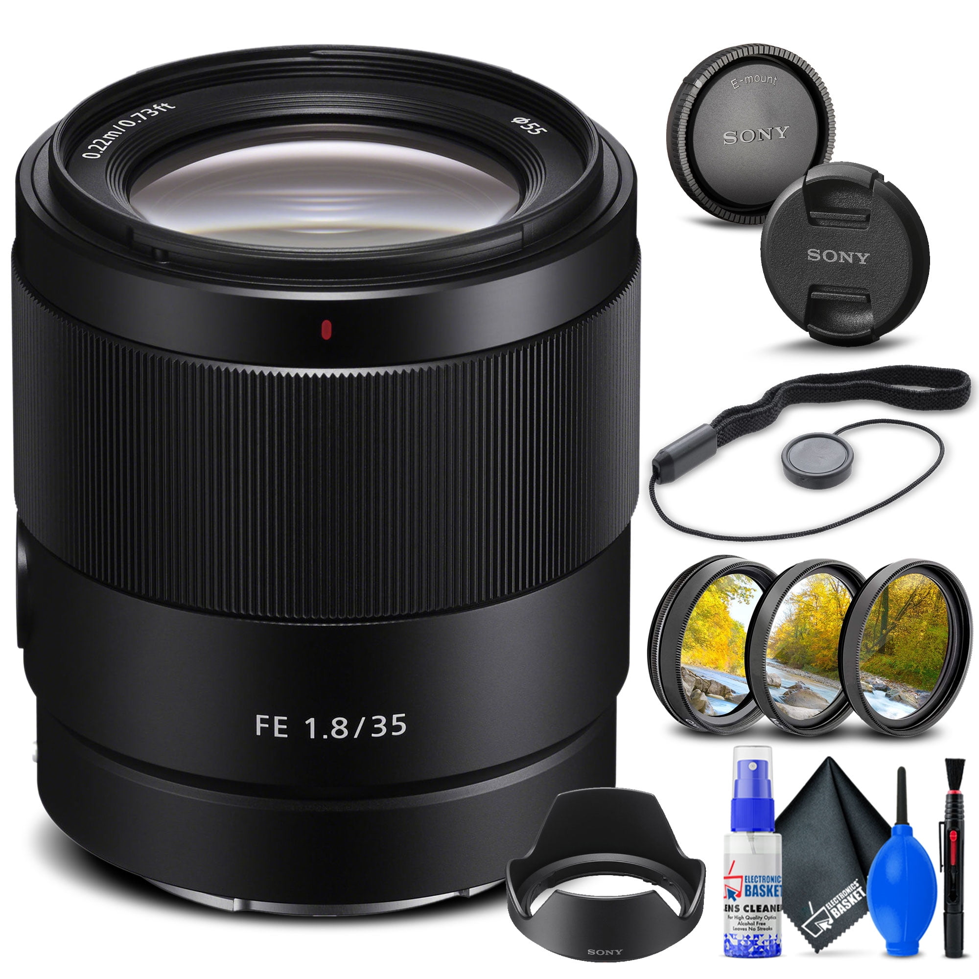 Click here for Sony Fe 35mm F/1.8 Lens + Filter Kit + Cap Keeper... prices