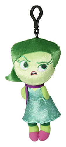 Disney Inside Out-Disgust 8" Plush Zippered Clip Doll | Walmart Canada