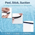 Magnetic Pool Skimmer Protective Cover, 16in Weather-Resistant Plastic ...