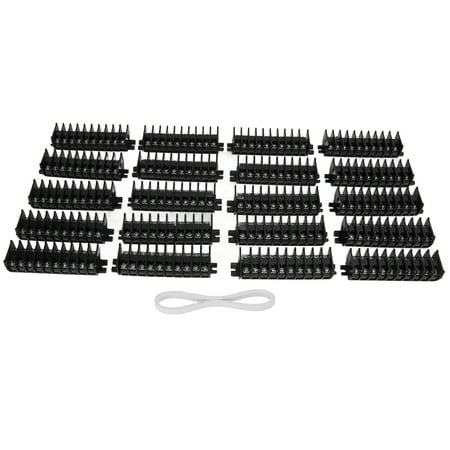 Terminal Block,200pcs Rail Terminal Block Combination Terminal Block ...