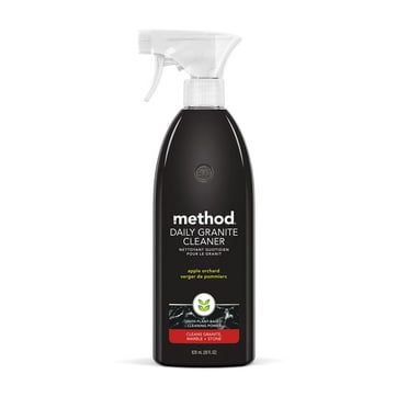 Method Daily Good Clean Kitchen Countertop Granite Cleaner Spray, Apple ...