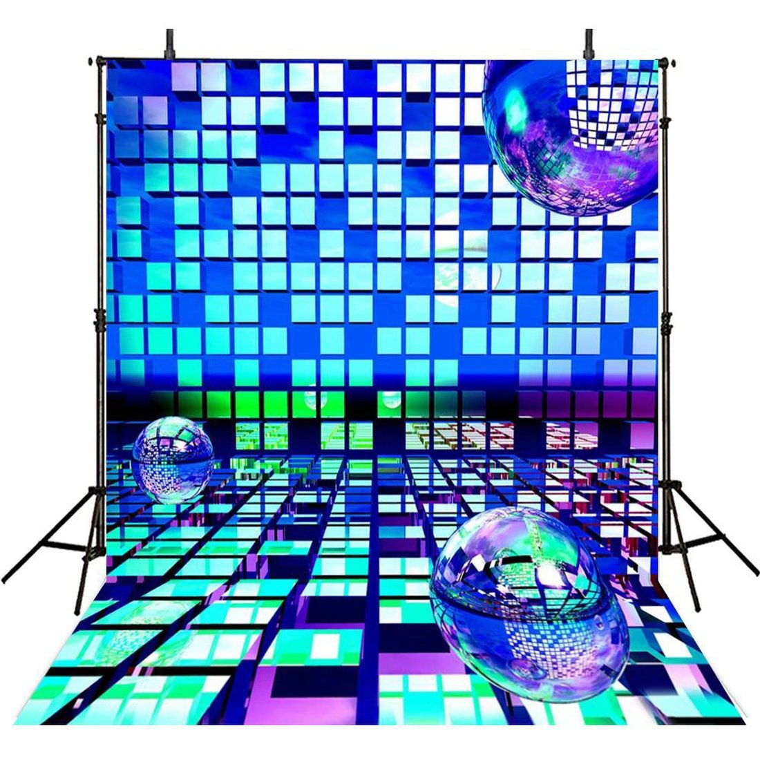 MOHome 5x7ft Led Dj Light Stage Disco party backdrops Birthday PARTY ...