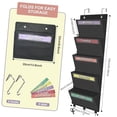 ANYWAY.GO Weekly Over the Door File Organizer, Hanging File Folders ...