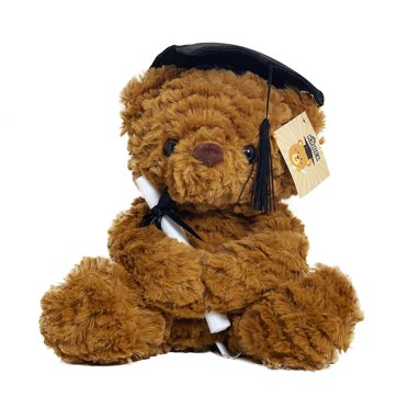 9" Graduation Plush Teddy Bear with Cap & Diploma Holding Heart Frame ...