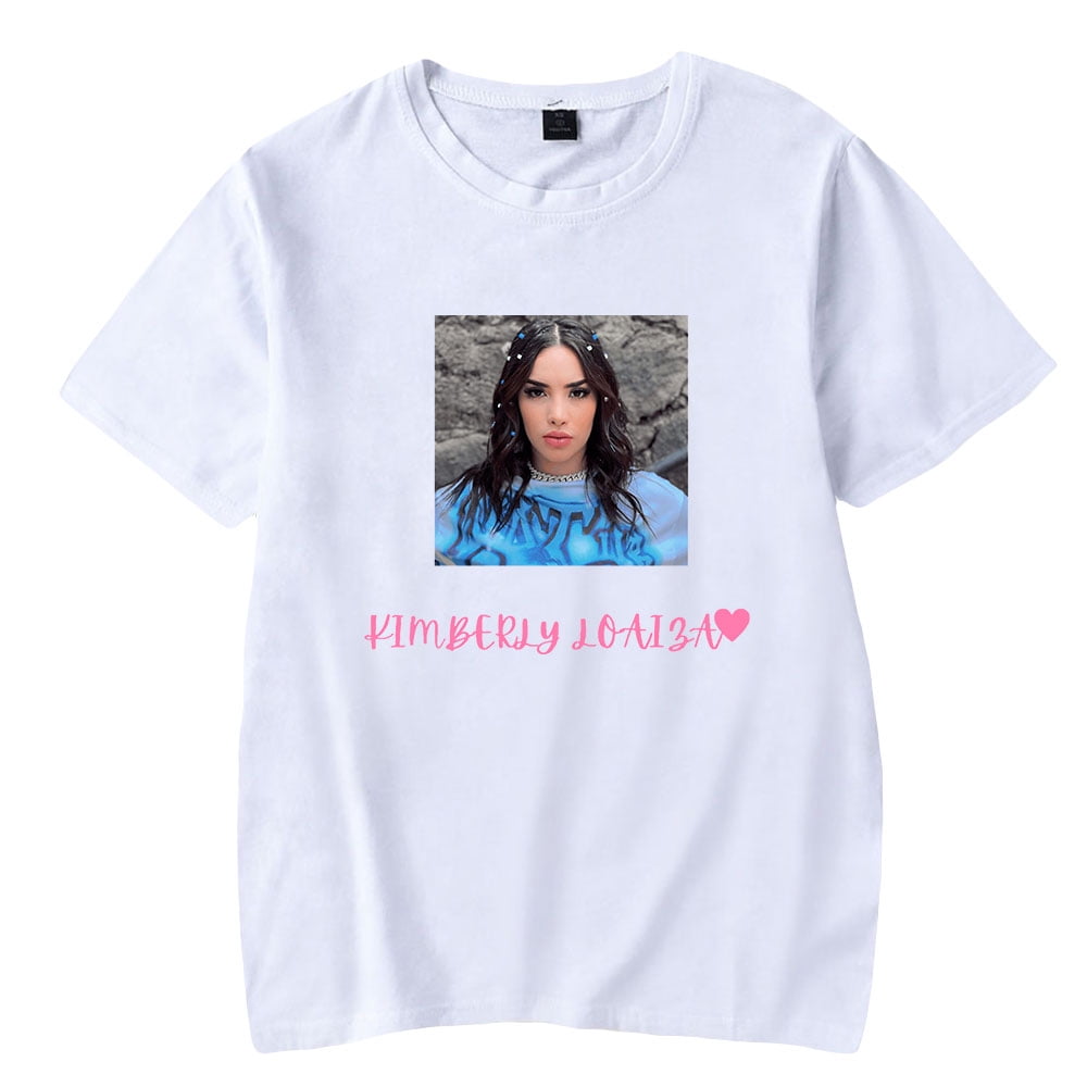 Kimberly Loaiza T-shirts Streetwear Short Sleeve Singer Casual Idol ...