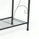 Miumaeov 3 Tier Flower Pot Plant Stand Metal Shoe Shelf Display ...