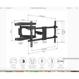 PROMOUNTS Full Motion Tilt Swivel TV Wall Mount for 75 inch Flat and ...