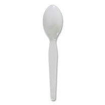 Boardwalk Mediumweight Polystyrene Cutlery, Soup Spoon, White, 1000 ...