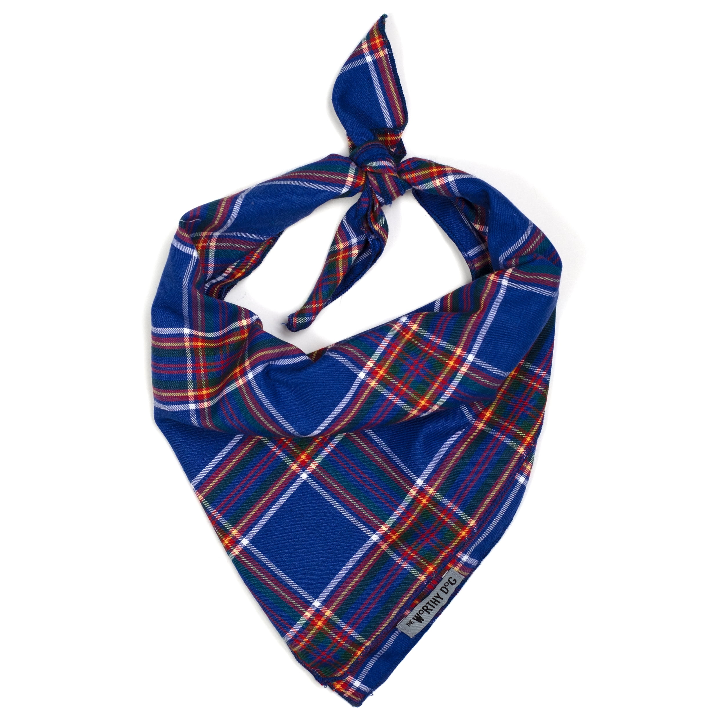 Royal Plaid Bandana - Walmart.com