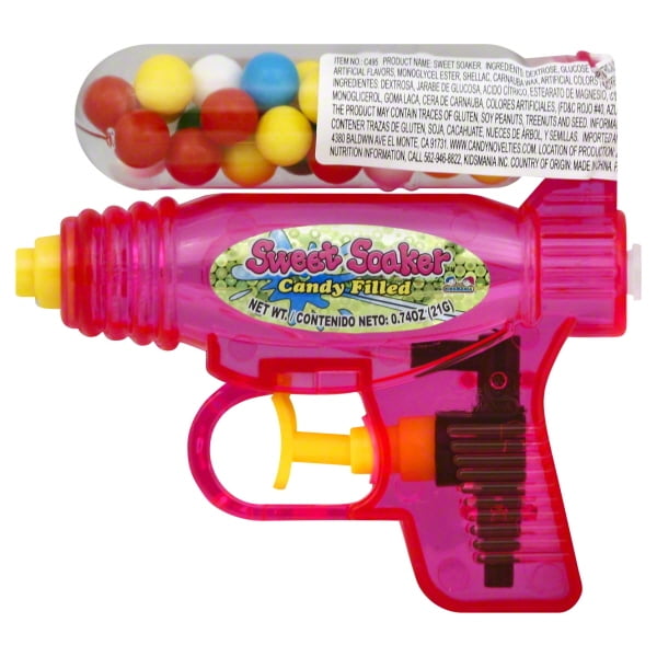 Gumball Filled Water Gun - CASE OF 72 - Walmart.com