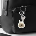 Dusknt Pet Loss Keychain, Silicone Dog Memorial Keepsake Capsule ...