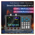Oscilloscope Multimeter Signal Generator 3.2inch IPS Handheld ...