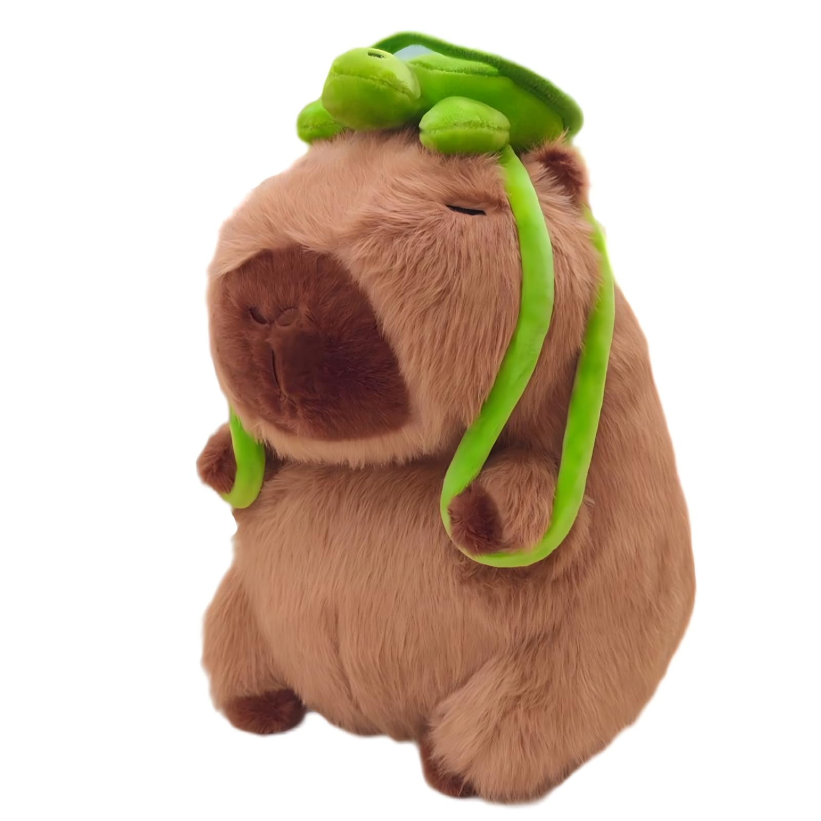 Peluche Sweesies Capybara con mochila de tortuga para niños | Walmart ...