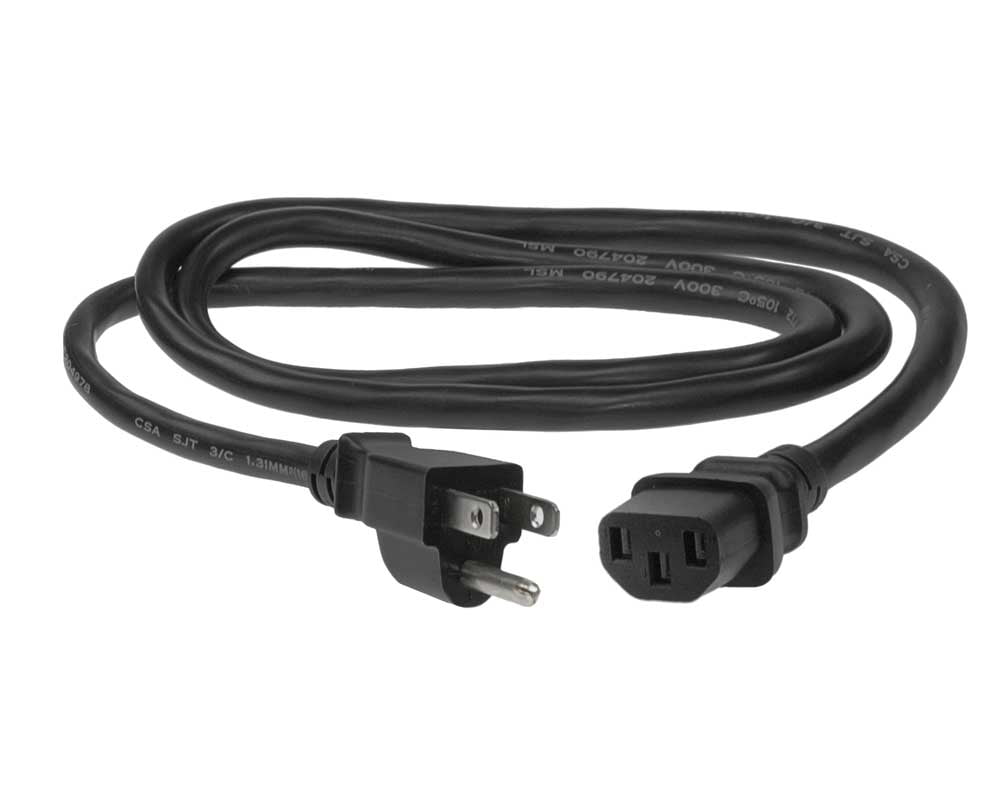 SF Cable NEMA 5-15P to C13 Standard Power Cord, 12 feet - 16 AWG ...