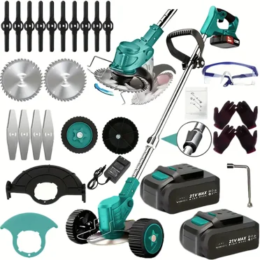 WEN 2 in 1 16” 15 amp Corded Electric Self Propelled Walk-Behind ...