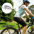 Monyance Bike Cargo Rack Electric Bike Rear Rack Foldable Pannier ...