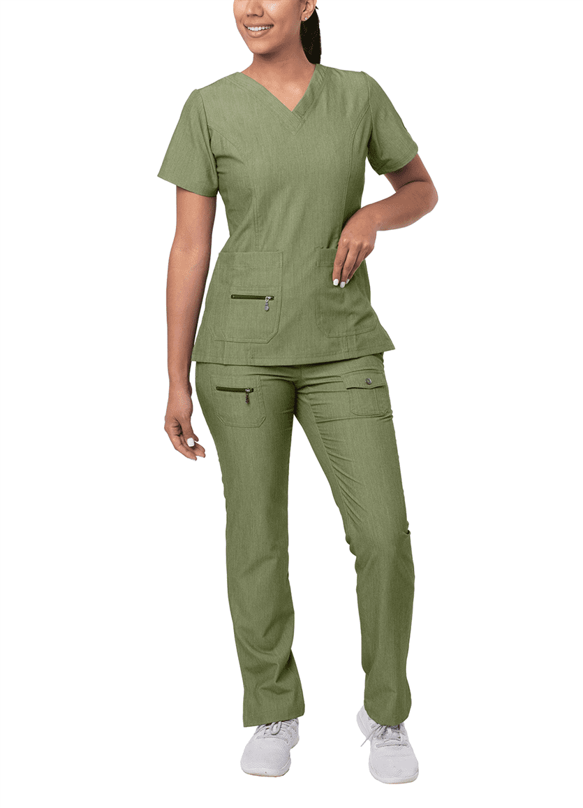 Adar - Adar Pro Breakthrough Plus Scrub Set For Women - Enhanced V-Neck ...