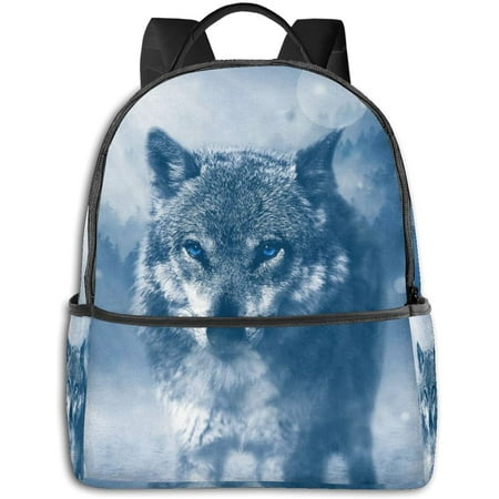 White Tiger Couple Backpack Casual Travel Backpacks Laptop Bag For Men ...