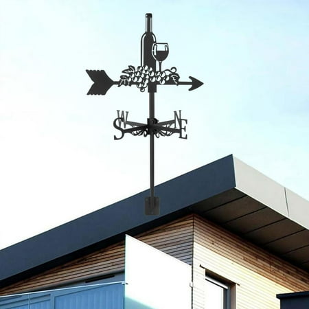 Weather Vane,Metal Scene Garden Stake,Weather Vanes for Roofs Sheds ...