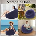 Tebru Indoor Air Lounge Inflatable Sofa, Ultra Soft Single Chair for ...