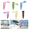 500Pcs 1.5ml Conical Plastic Centrifuge Tube With Leakproof Cap ...