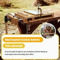 Hard Wood Workbench Desktop Woodworking Vise Maximum Clamping Size 19. ...