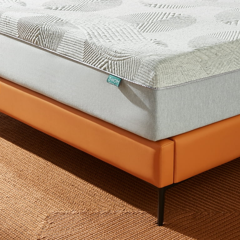 Z hom Queen Mattress 11 Inch Luxury Hybrid Mattress Gel Memory Foam Mattress Pocket Spring Hybrid Mattress in a Box for Strong Edge Support