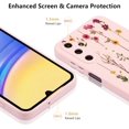CACOCO-Floral Case For Samsung Galaxy A14 5G,Clear Cute Flower Pattern ...