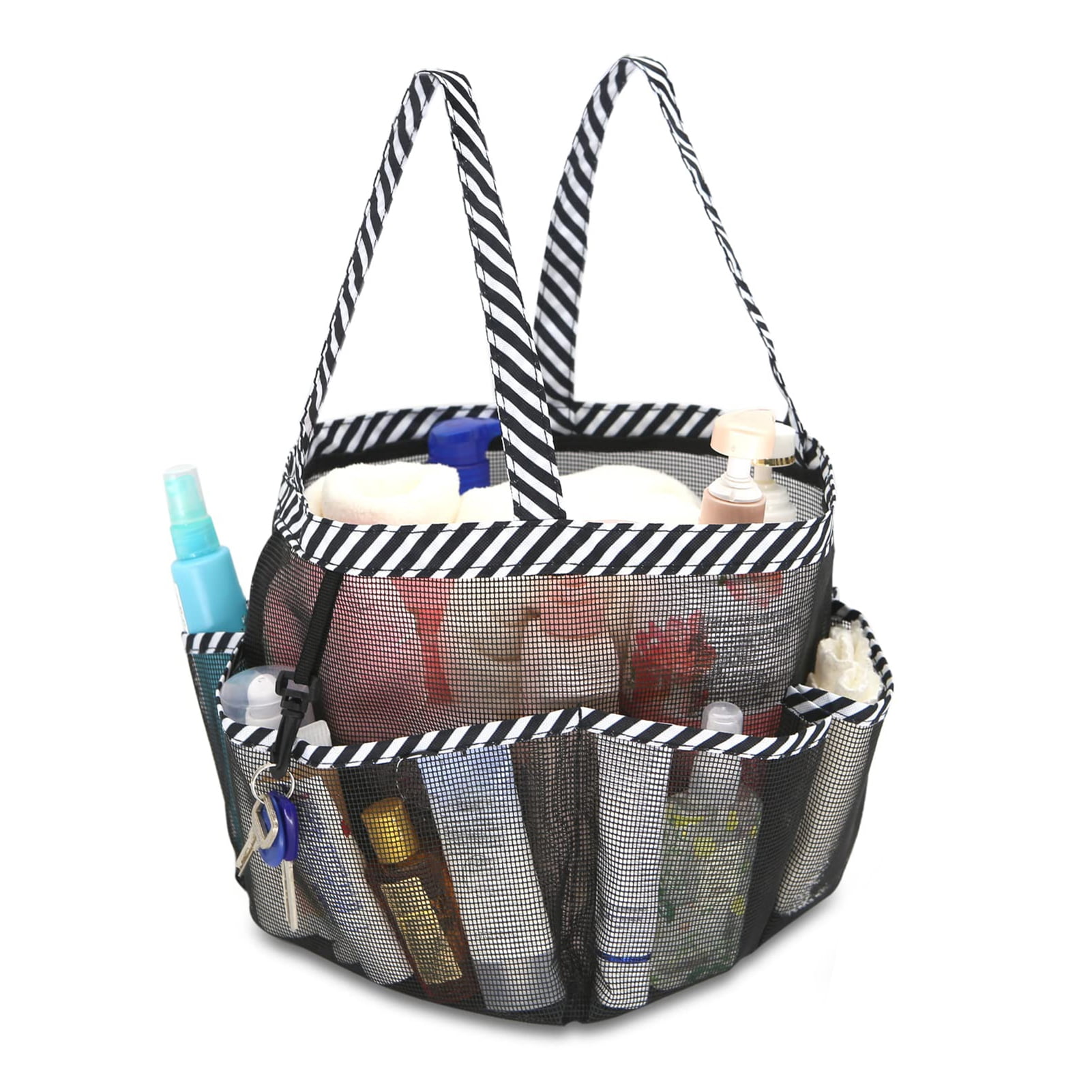 Washranp Mesh Shower Caddy Dorm Tote Bag,Portable Quick Dry Shower ...