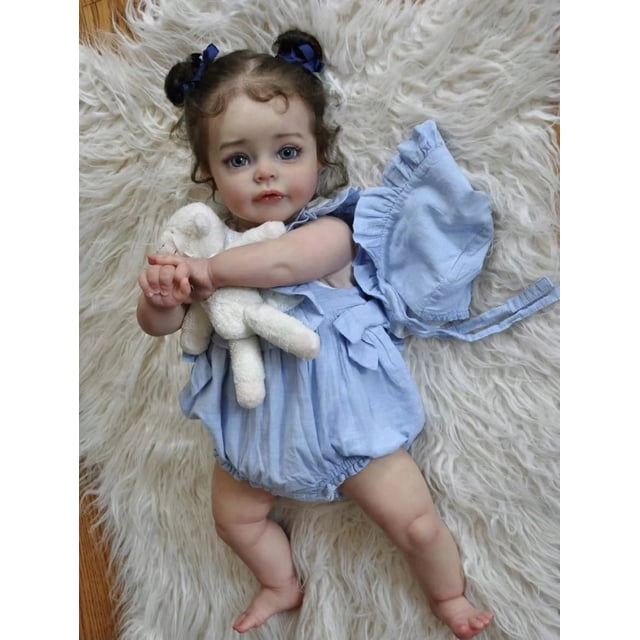 Lifelike Reborn Baby Dolls Soft Body Realistic Newborn Baby Dolls Vinyl ...