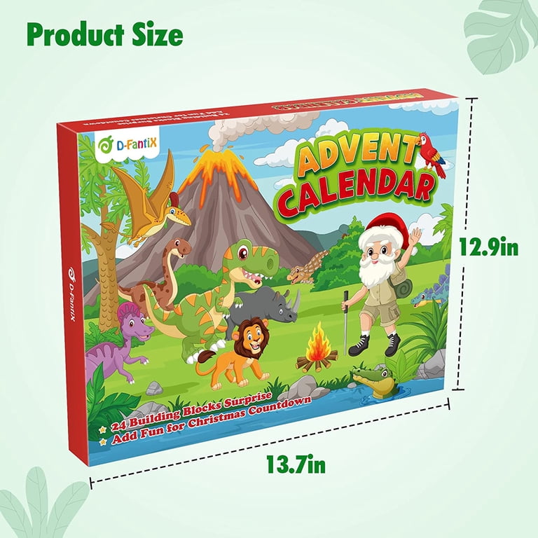 Gift Card Christmas Advent Calendar, 24 Days Countdown Calendars Finger ...