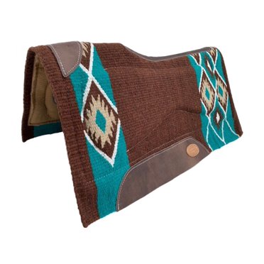 32" X 30" Hilason Horse Saddle PAD Western Contoured Wool Felt Moisture ...