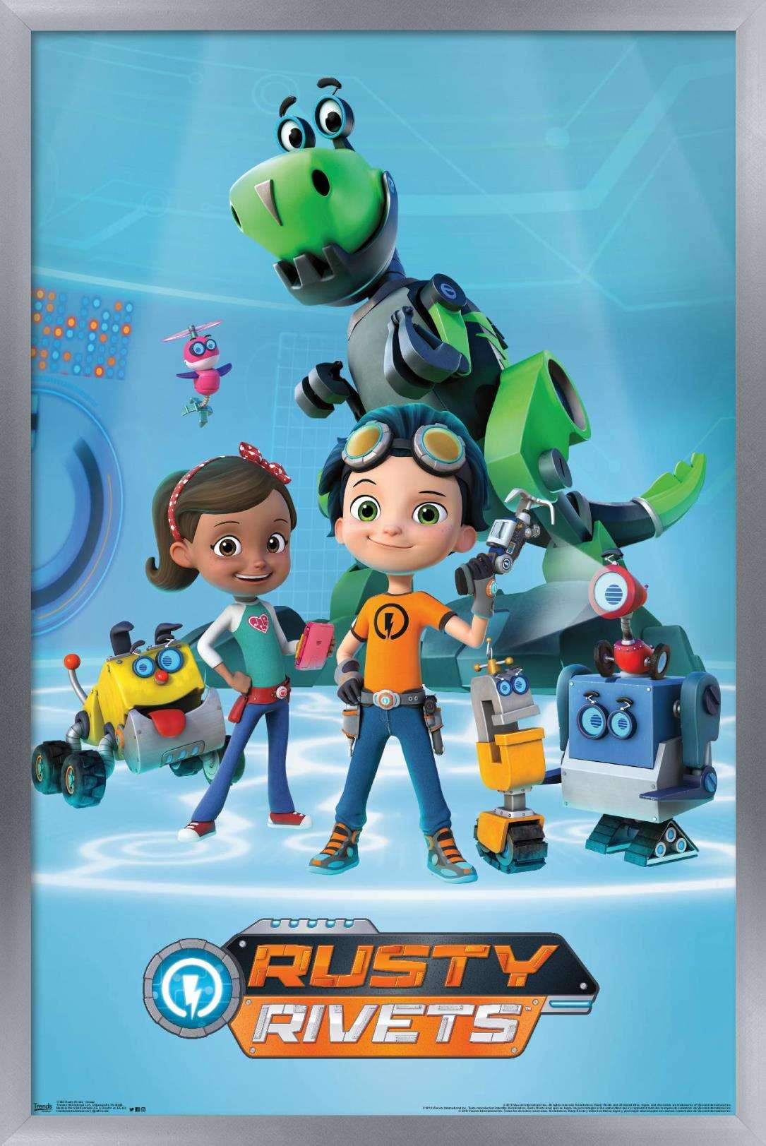 Nickelodeon Rusty Rivets - Group Poster - Walmart.com