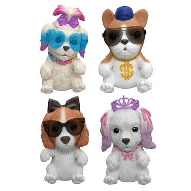 Little Live Pets Noodle Pup - Pink - Super Soft Noodle Fur - Walmart.com