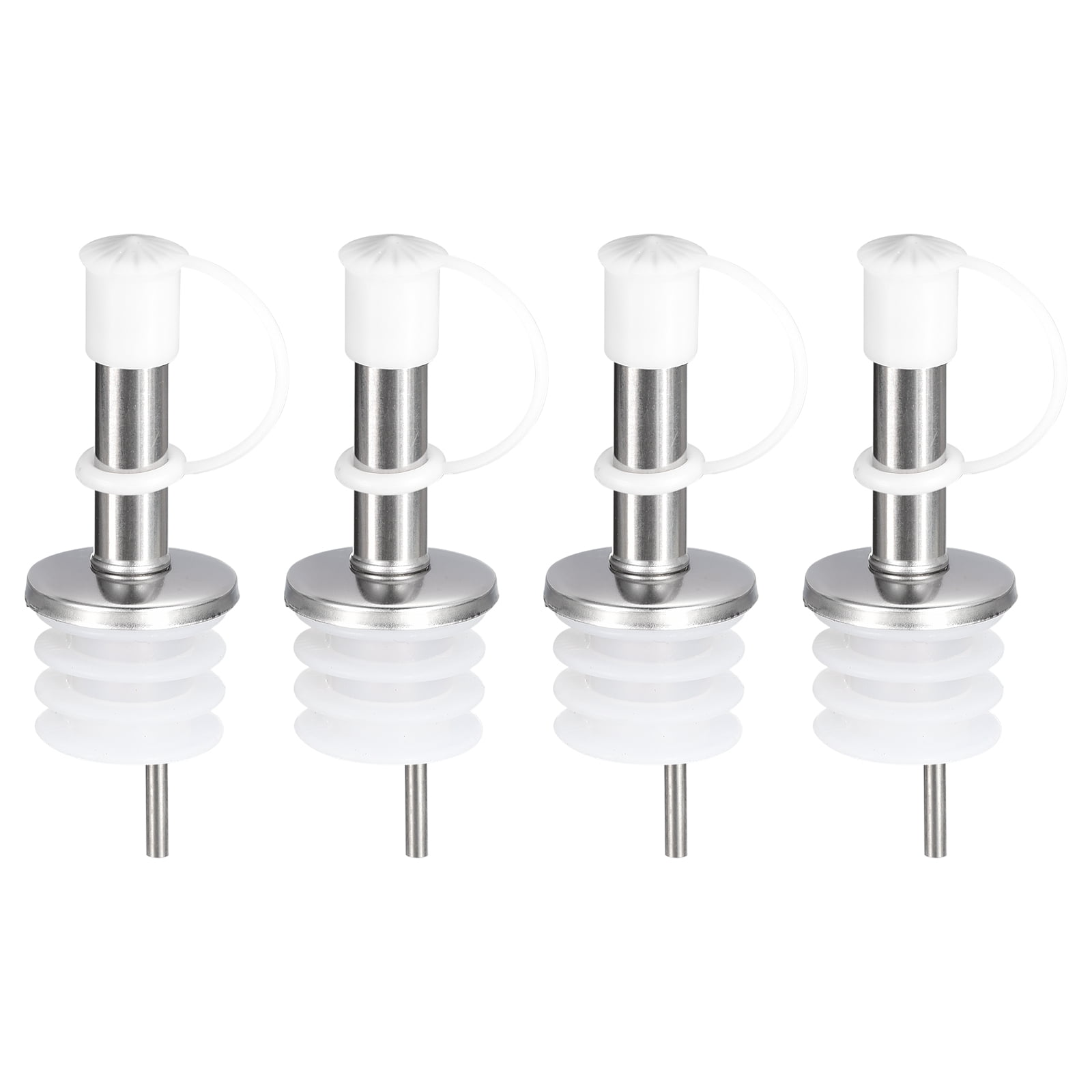 Click here for Unique Bargains Stainless Steel Bottle Pourers  4p... prices