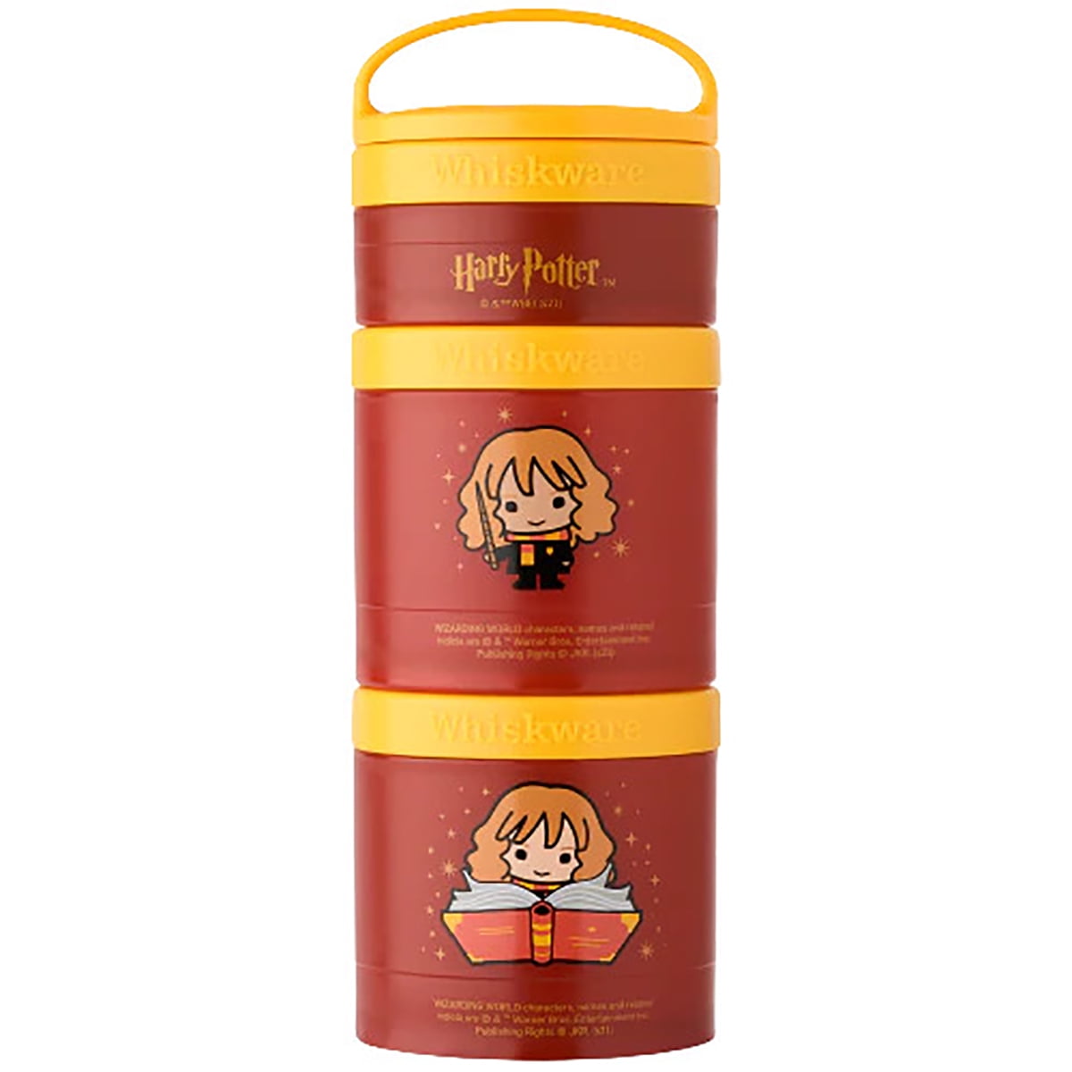 Whiskware Harry Potter Stackable Snack Pack Containers - Hermione ...