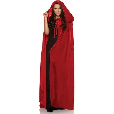 Halloween Burlap Cloak with Hood Adult Costume - Walmart.com
