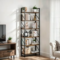 Dextrus 6 Tiers Ladder Bookshelf, 69 inch Classically Modern ...