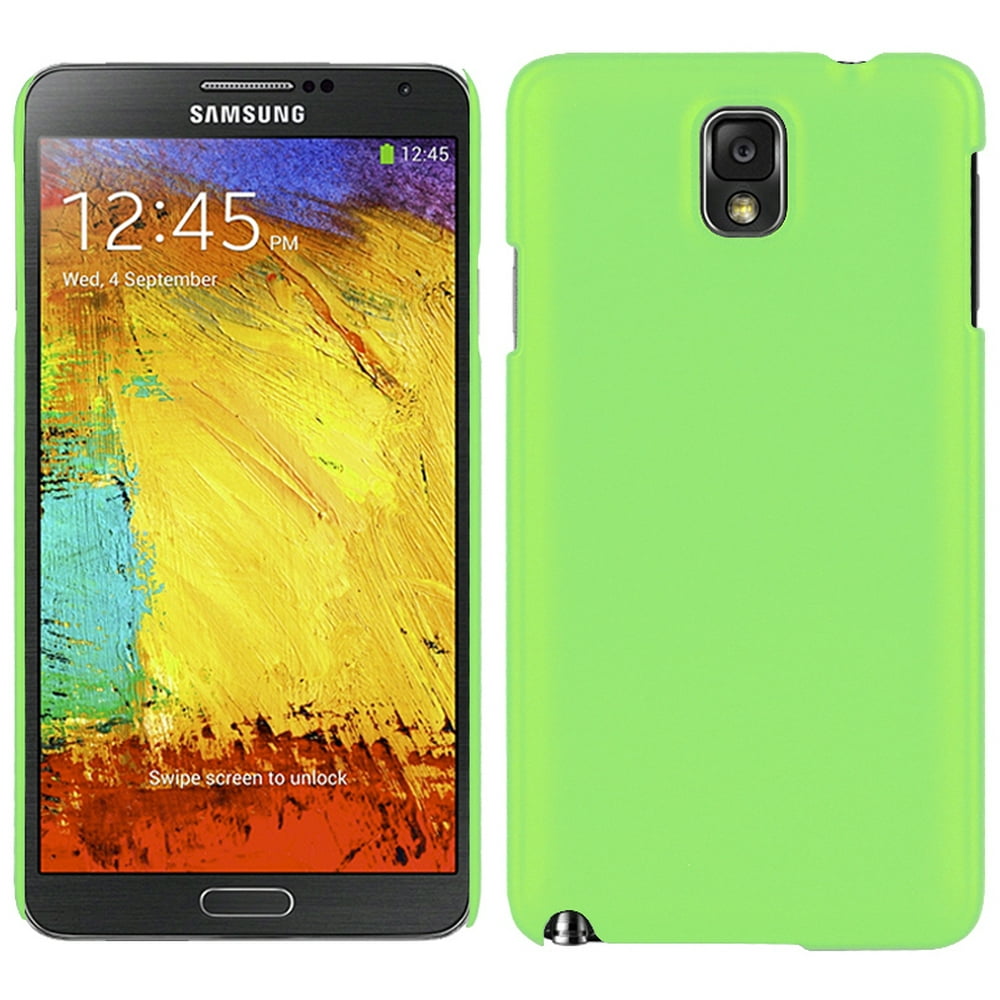 LIME GREEN ULTRA-SLIM PROTEX HARD CASE REAR BACK COVER FOR SAMSUNG ...