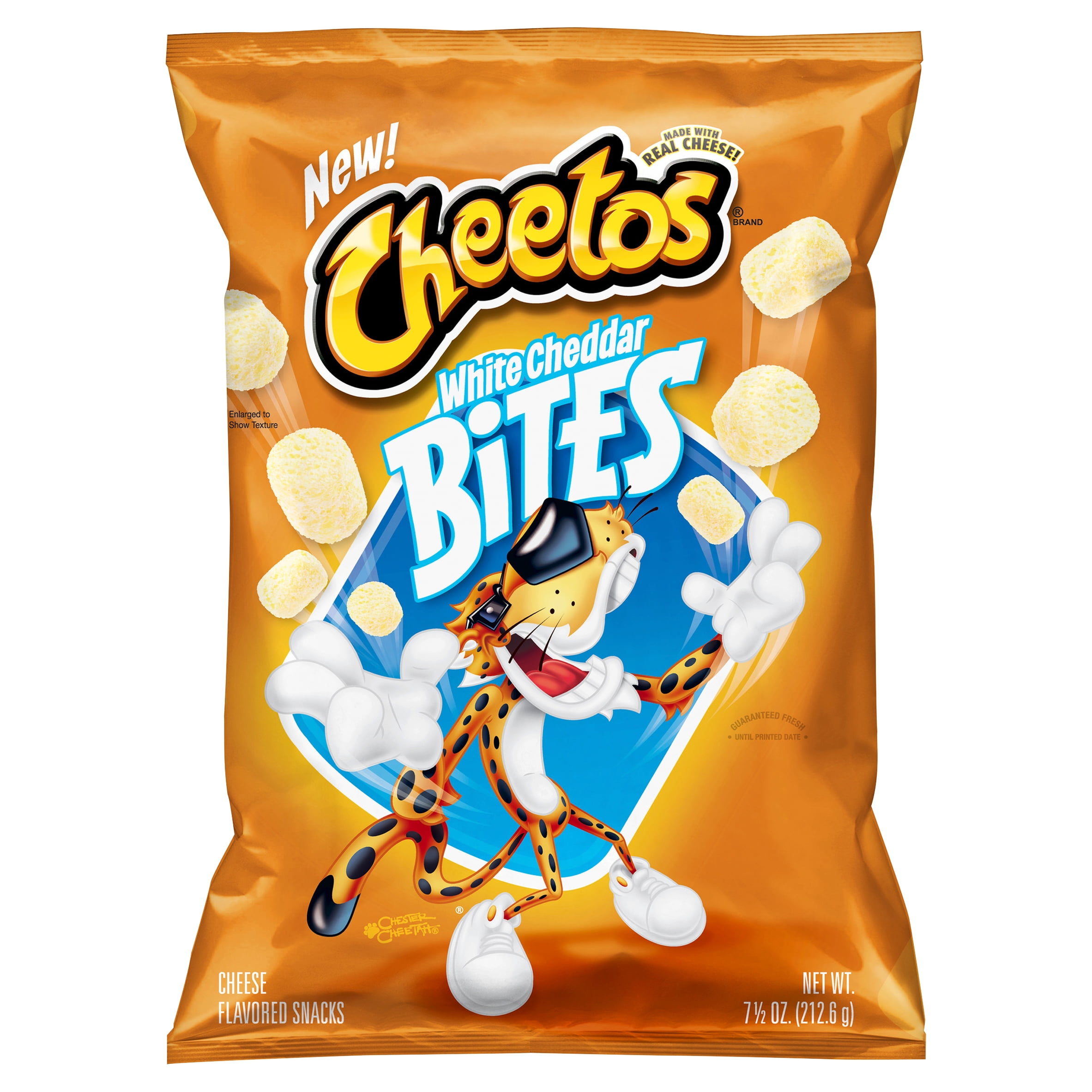 Cheetos White Cheddar Bites Cheese Flavored Snacks, 7 1/2 oz - Walmart.com