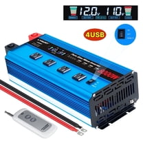 VEVOR Pure Sine Wave Inverter Charger, 5000 Watt, DC 24V to AC 120V ...
