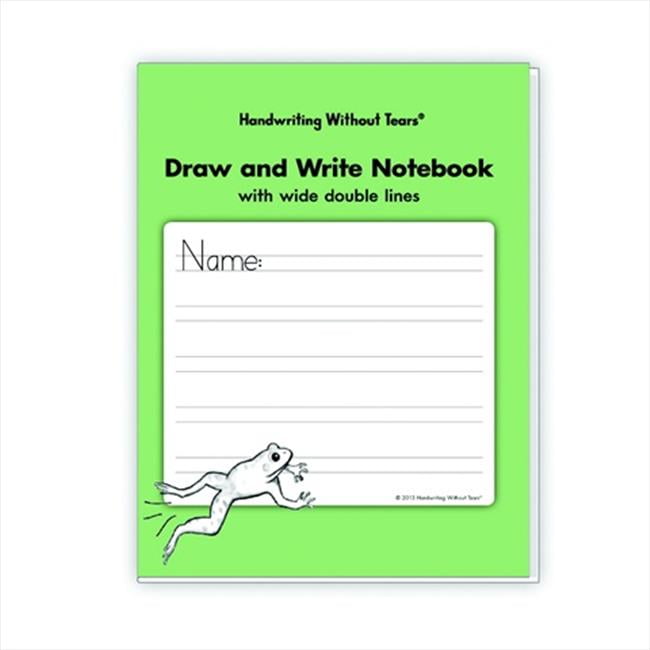 Handwriting Without Tears 006013 Double Line Wide Draw And Write ...