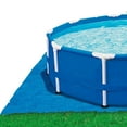 Ground Cloth for Under Above Ground Pool, 12 ft x 12 ft,Round Swimming ...