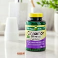 Spring Valley Cinnamon Plus Chromium Dietary Supplement Capsules, 500 ...