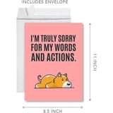 Koyal Wholesale Funny I’m Sorry Jumbo Apology Greeting Card w/ Envelope ...