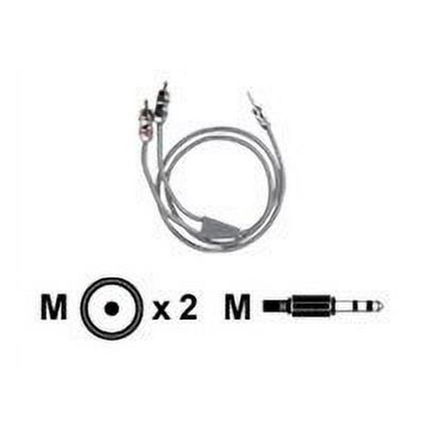 Scosche I3RCA35A - Audio cable - mini-phone stereo 3.5 mm male to RCA ...