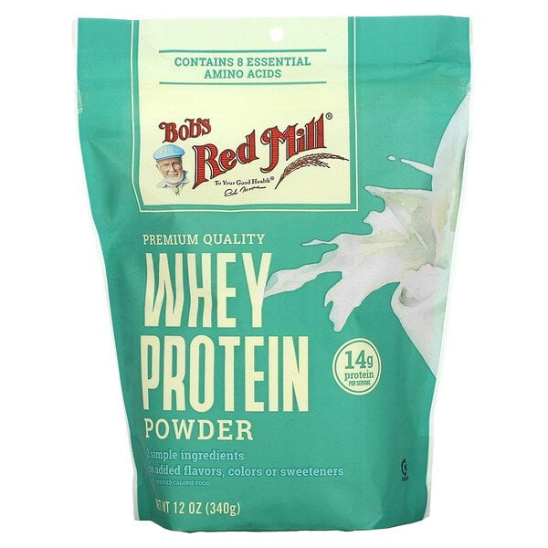 Bob's Red Mill, Whey Protein Powder, 12 oz - Walmart.com