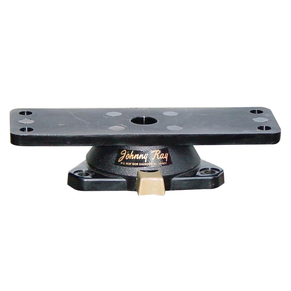 Johnny Ray JR-300B Low Profile Push Button Release Swivel Mount - Base ...