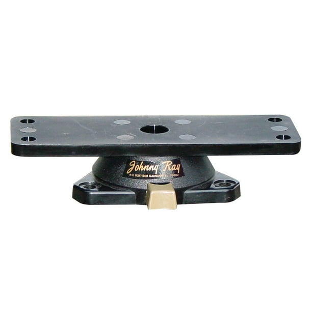 Johnny Ray JR-300B Low Profile Push Button Release Swivel Mount - Base ...