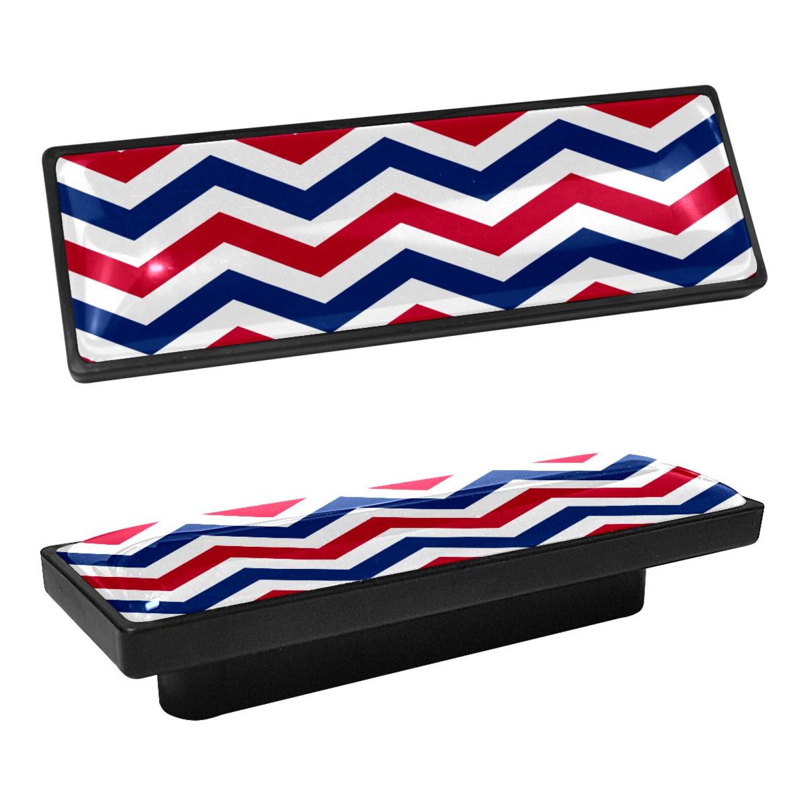 4 Pcs Rectangle Cabinet Handle Cupboard Knob Drawer Pulls Handle Stripe ...